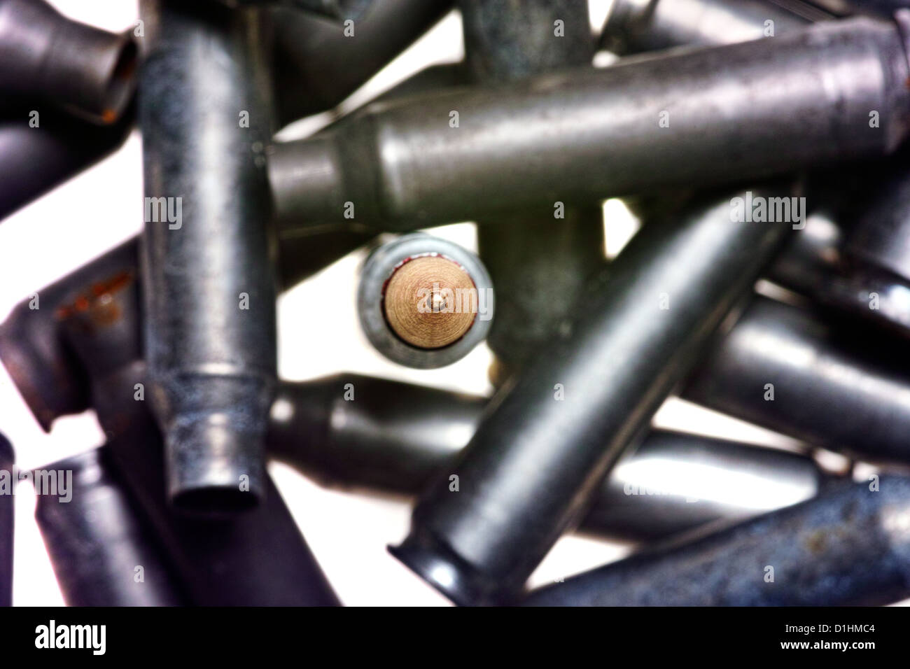 Old revolver cartridges hi-res stock photography and images - Alamy