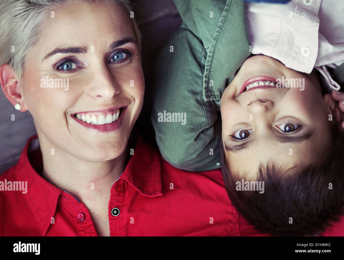 Happy family having fantastic spare time Stock Photo - Alamy