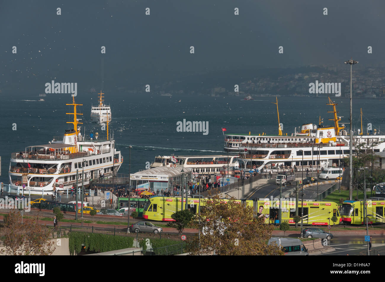 The rainbow in Istanbul,Turkey Stock Photo - Alamy