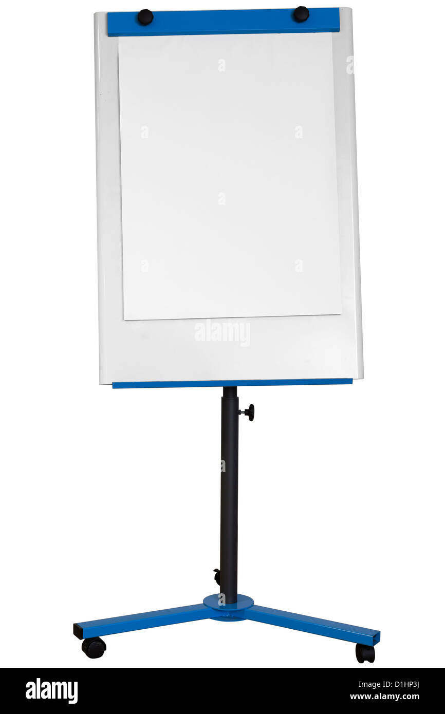 blank writing boards with paper isolated patch Stock Photo - Alamy