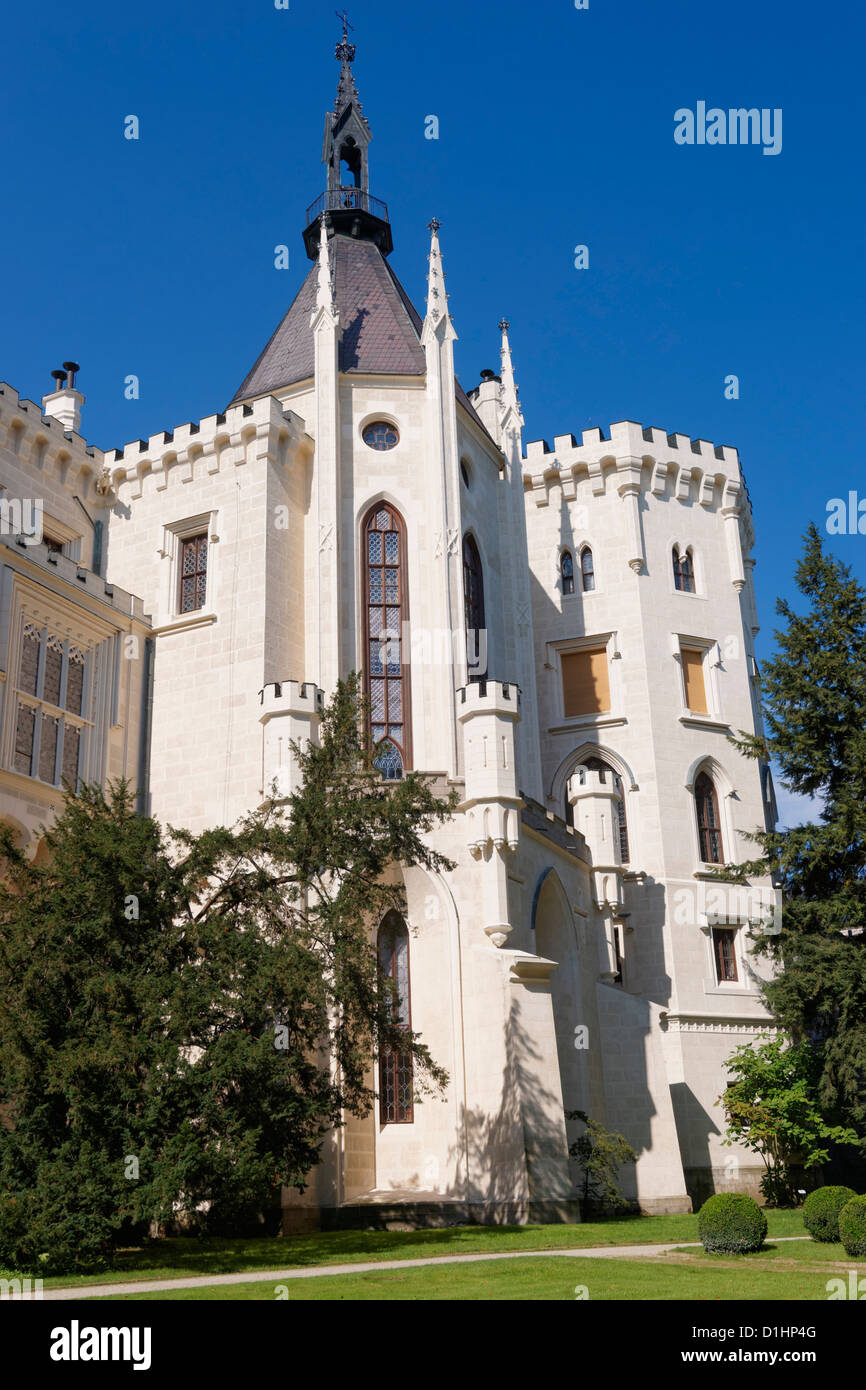 Hluboka Castle, Hluboka nad Vltavou, South Bohemia, Czech Republic ...