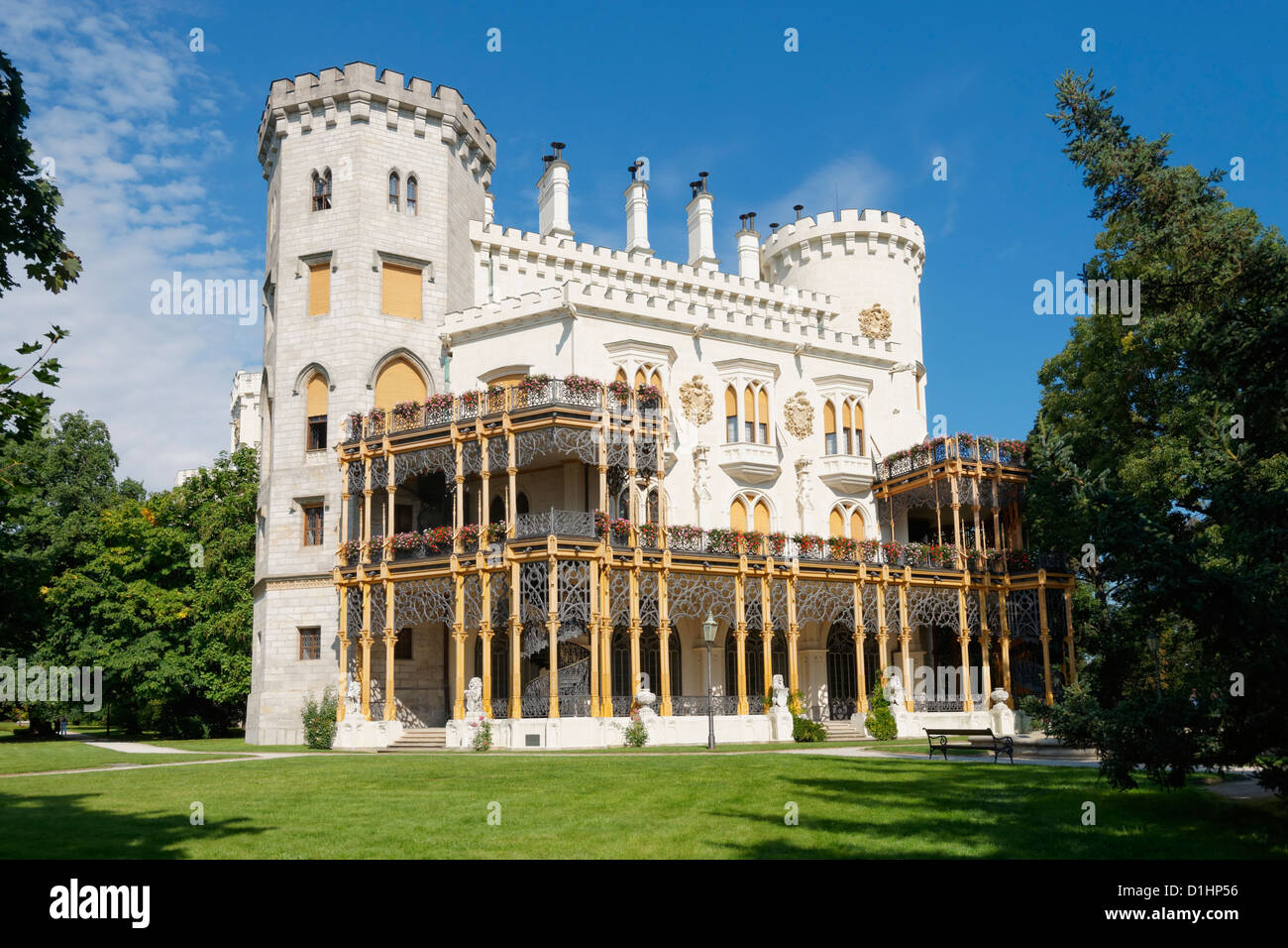 Hluboka castle hi-res stock photography and images - Alamy