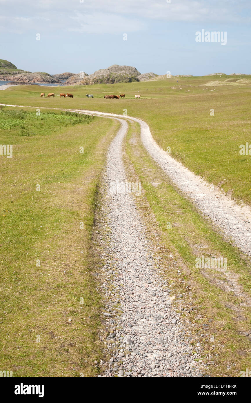 Empty Path, Iona, Scotland, UK Stock Photo - Alamy