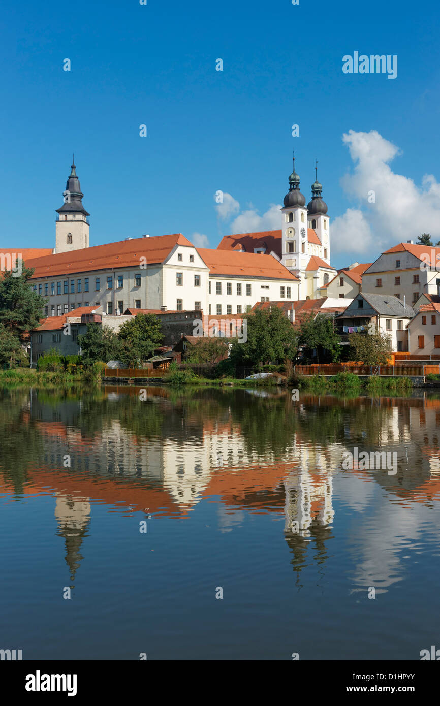 Telc Castle, South Moravia, Czech Republic Stock Photo - Alamy