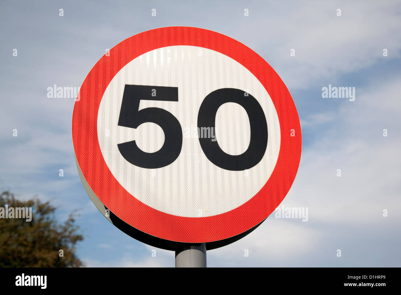 50 speed sign hi-res stock photography and images - Alamy