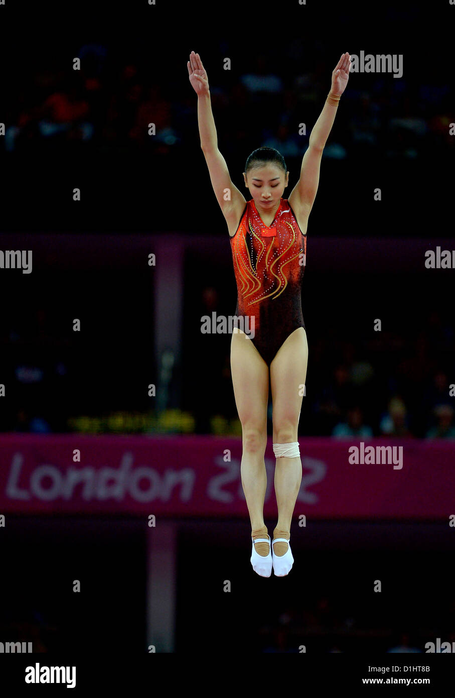 Wenna He (CHN, People's Republic of China). Trampoline Stock Photo - Alamy
