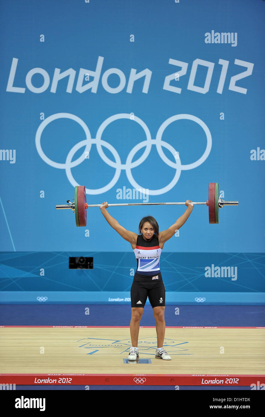 Olympics great britain weightlifting 58kg group 30th olympiad weights ...
