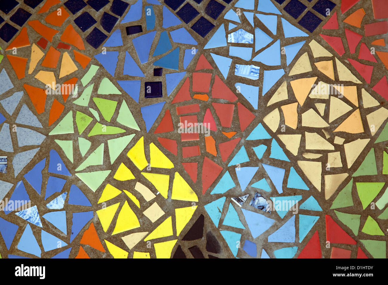 Close up of Mosaic Design Background Stock Photo - Alamy