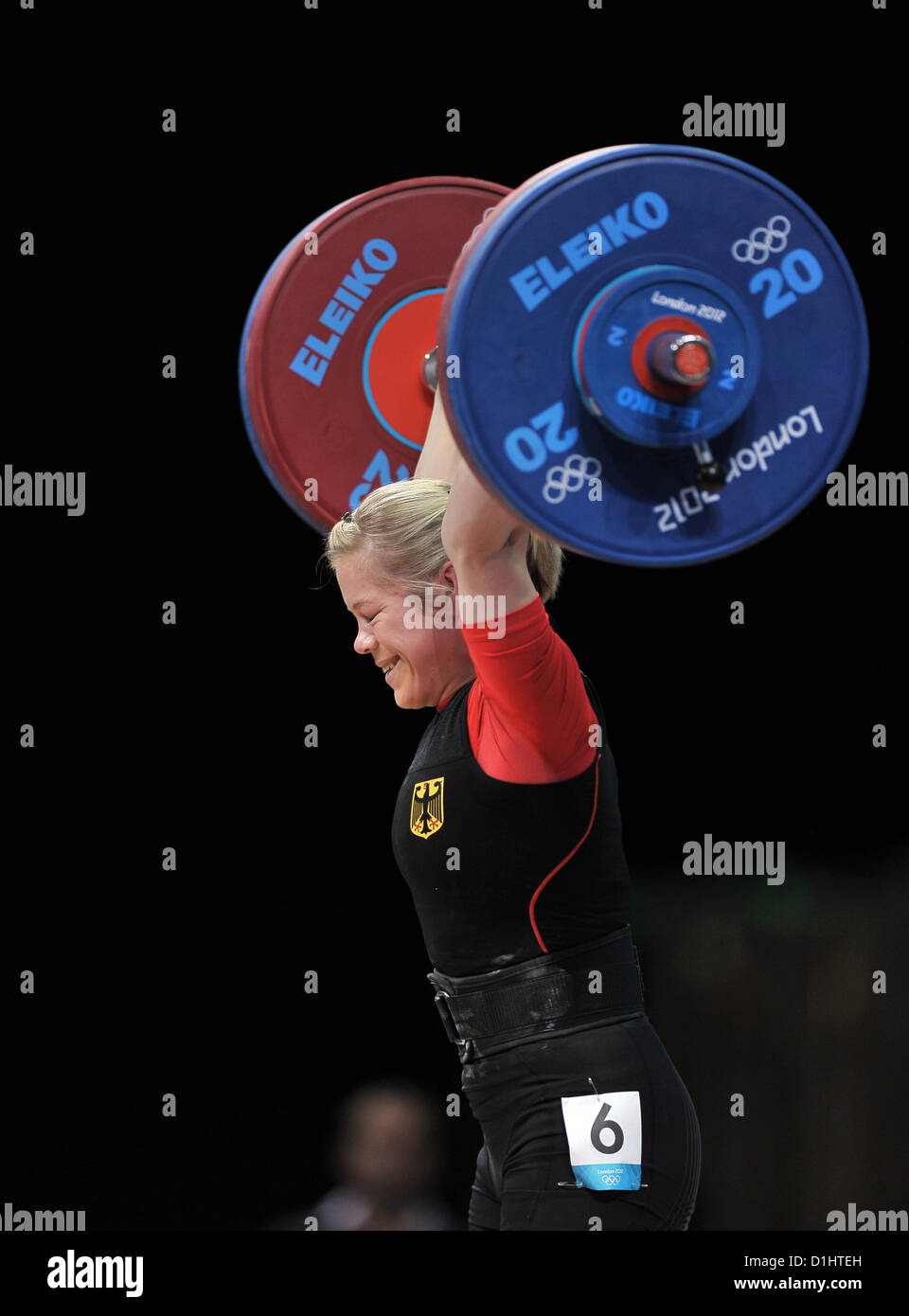 Christin Ulrich (Germany) Womens weightlifting - 58kg Group B Stock ...