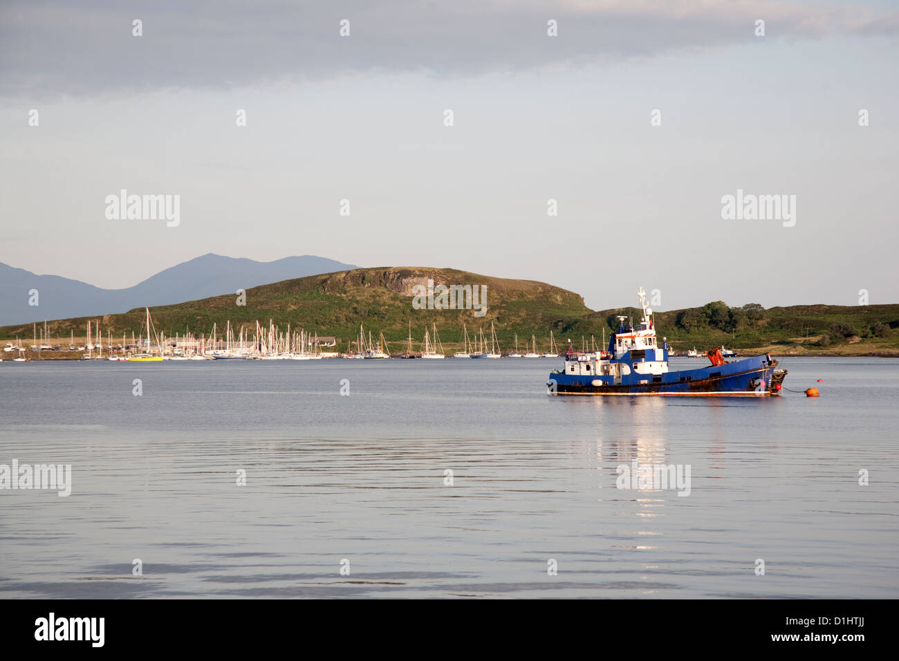 Boat off Isle of Kerrera, Scotland, UK Stock Photo - Alamy