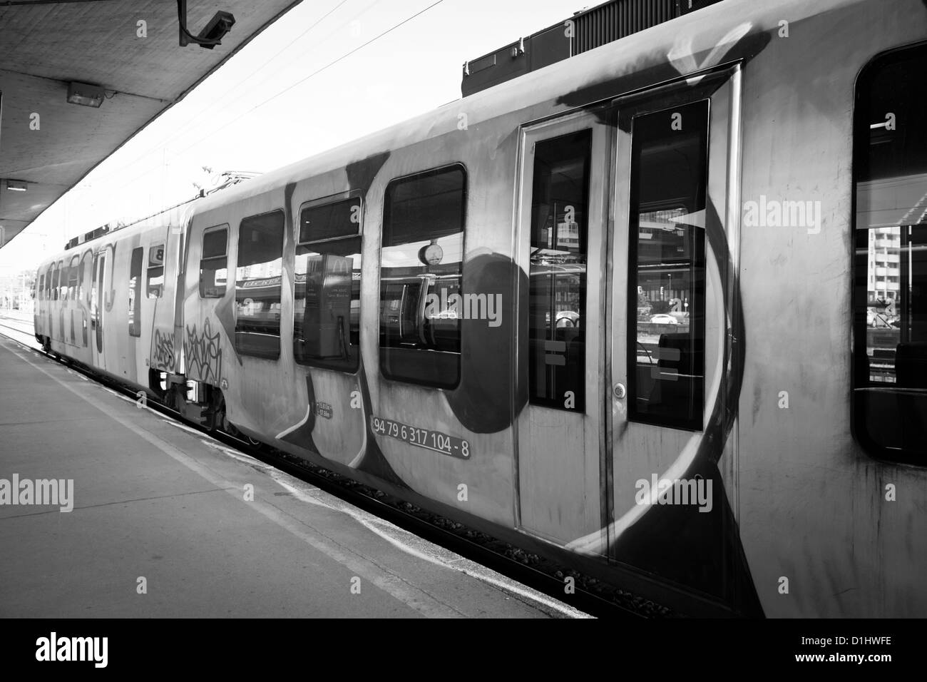 Train Ljubljana Station Slovenia Stock Photo Alamy