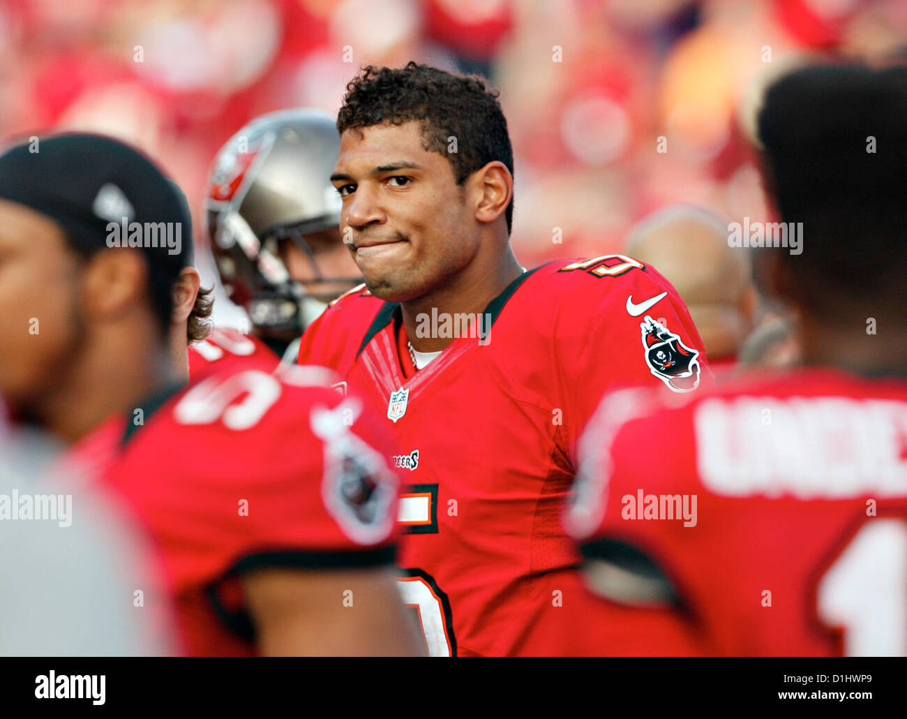 Dec. 23, 2012 - Florida, U.S. - Tampa Bay Buccaneers quarterback Josh ...