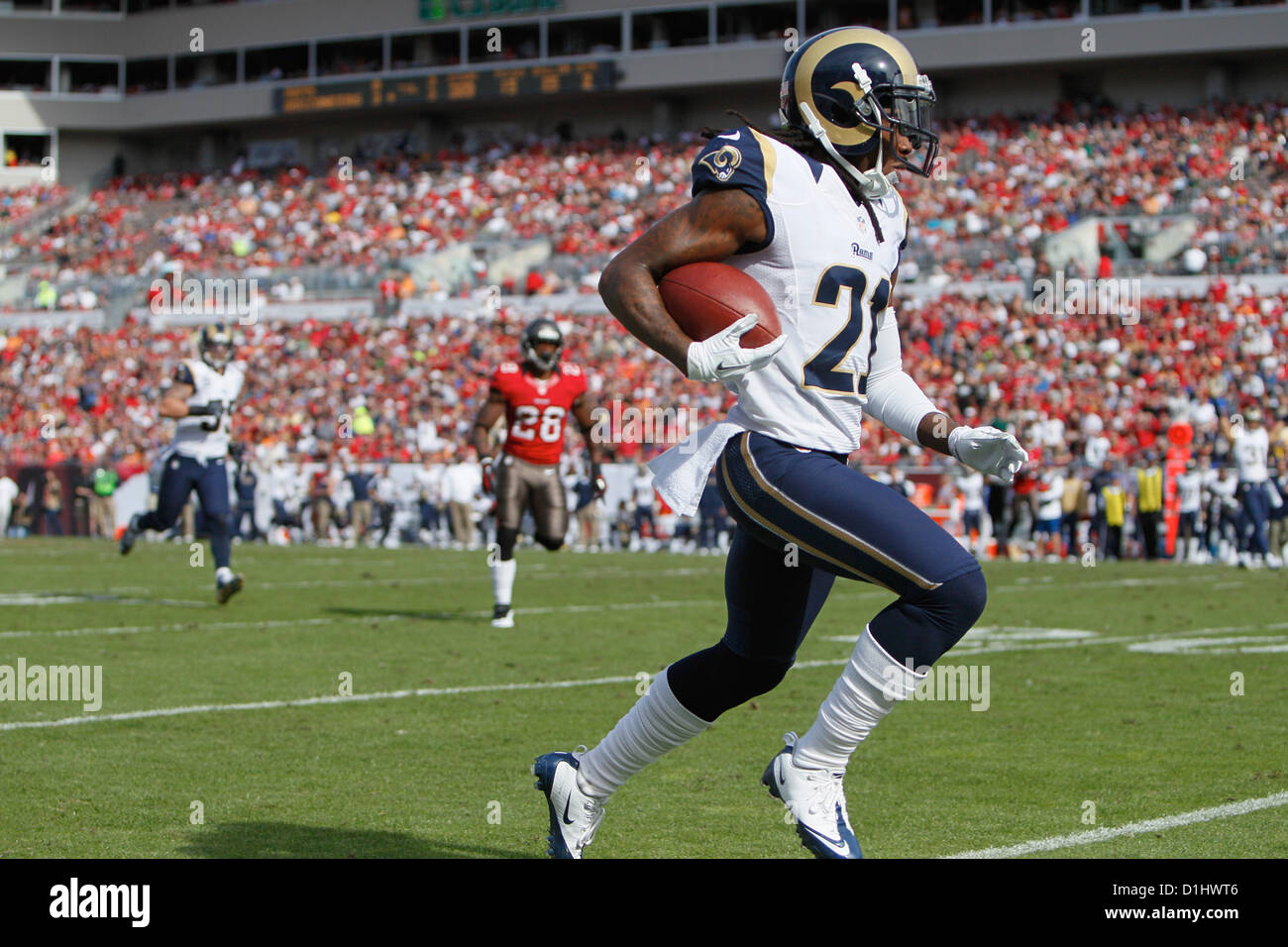 Dec. 23, 2012 - Florida, U.S. - St. Louis Rams cornerback Janoris ...