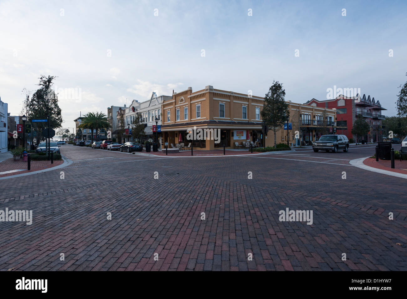 The historic Village of Eustis Florida USA Stock Photo - Alamy