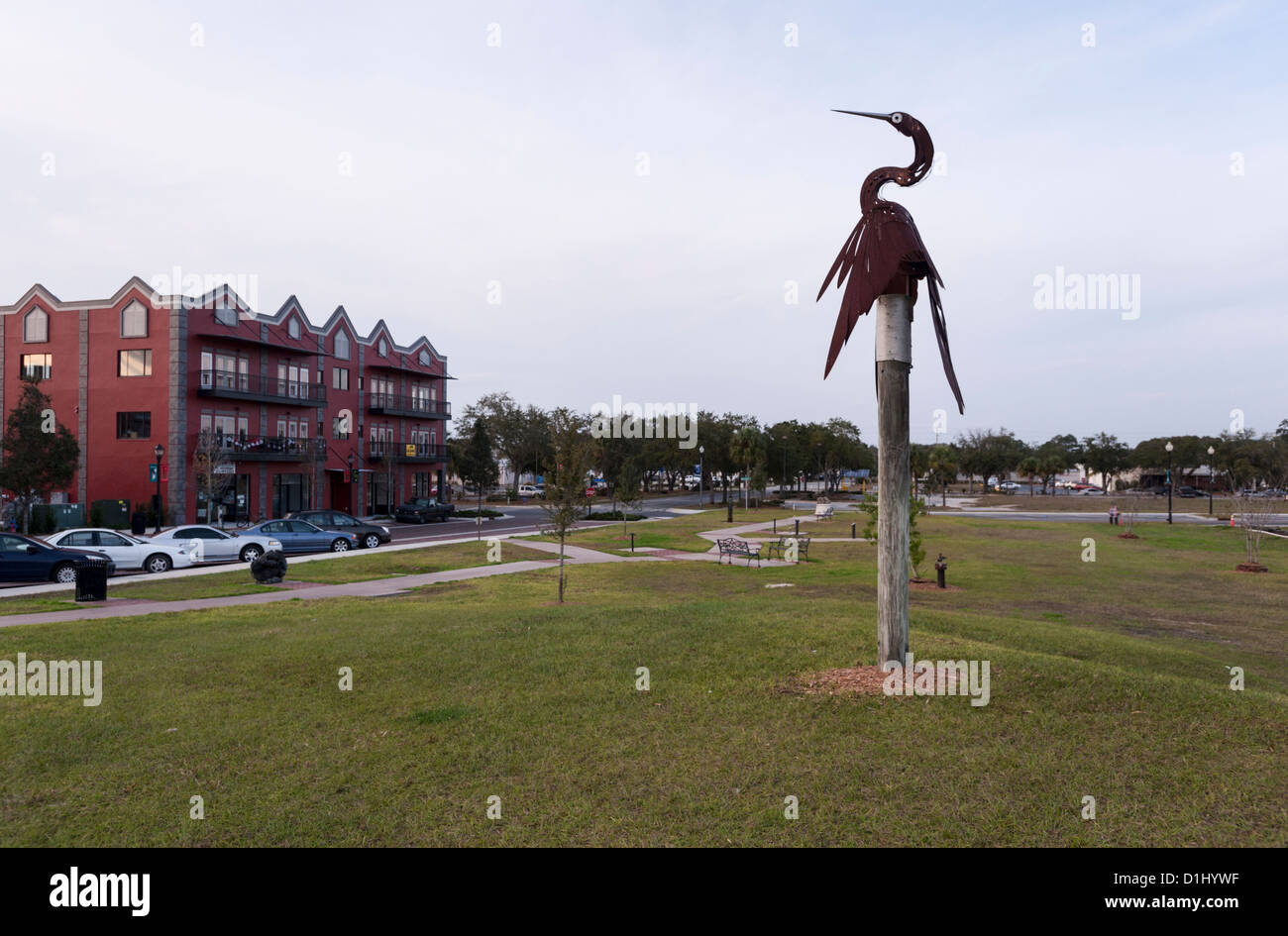 The historic Village of Eustis Florida USA Stock Photo - Alamy