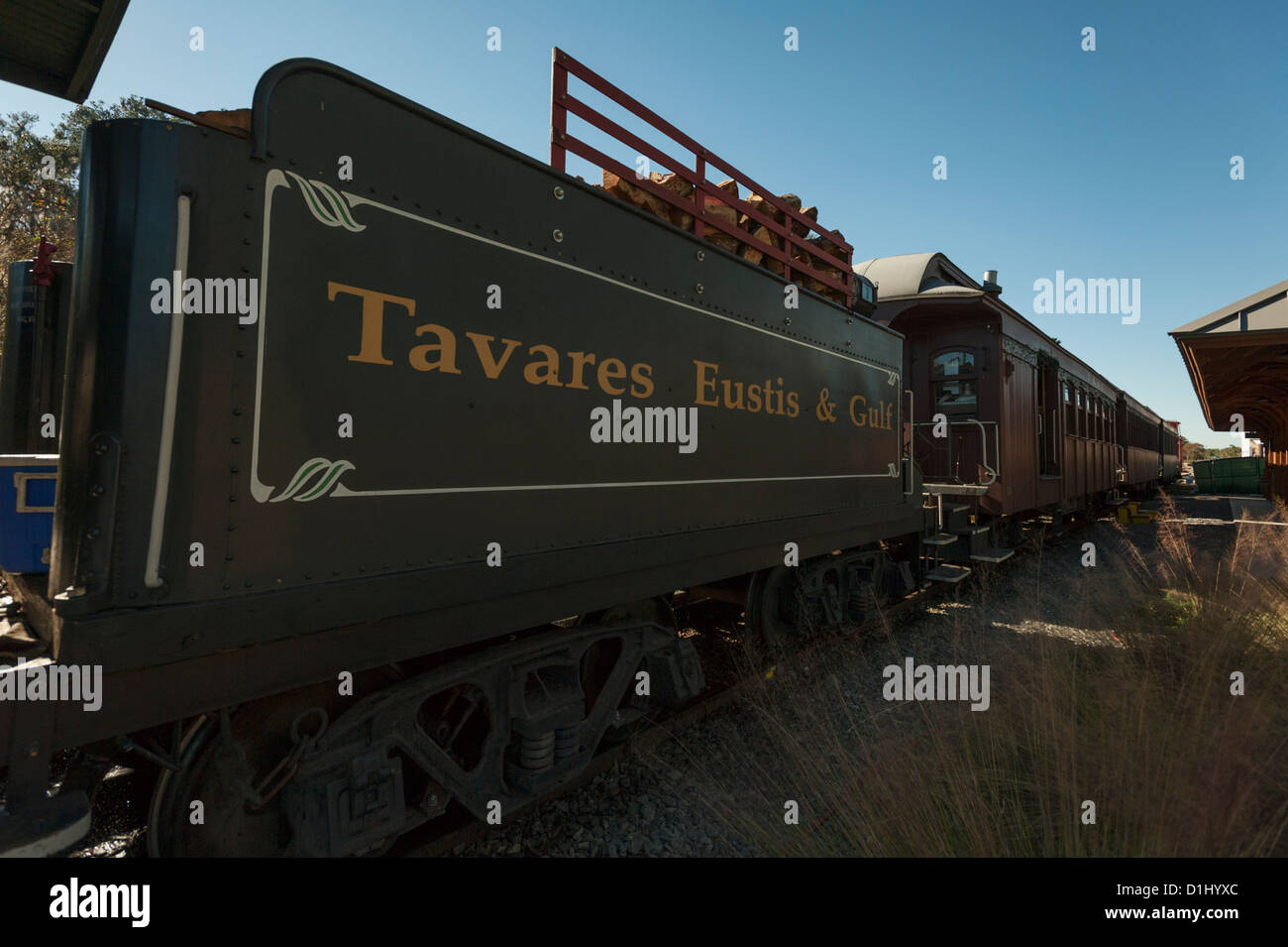 Locomotive Wood burning Steam Train located in Tavares, Florida and ...