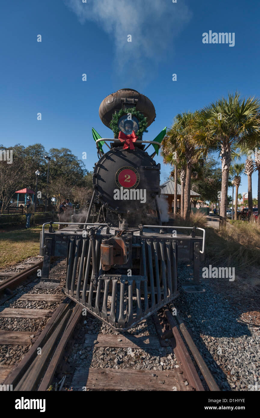Locomotive Wood burning Steam Train located in Tavares, Florida and ...
