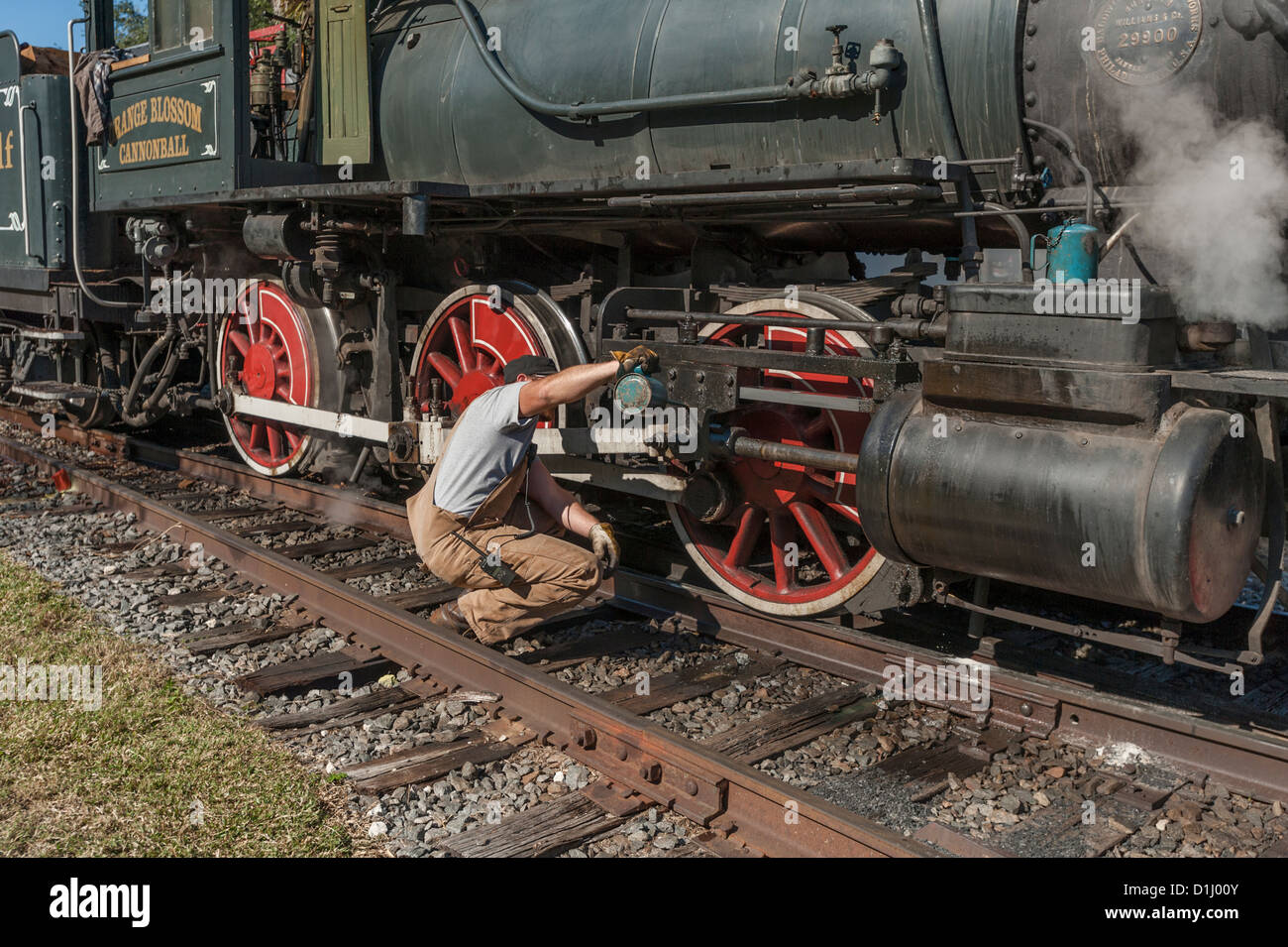 Locomotive Wood burning Steam Train located in Tavares, Florida and ...