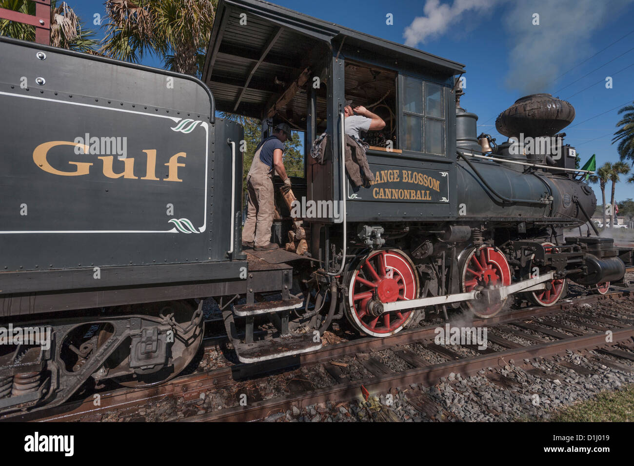 Locomotive Wood burning Steam Train located in Tavares, Florida and ...