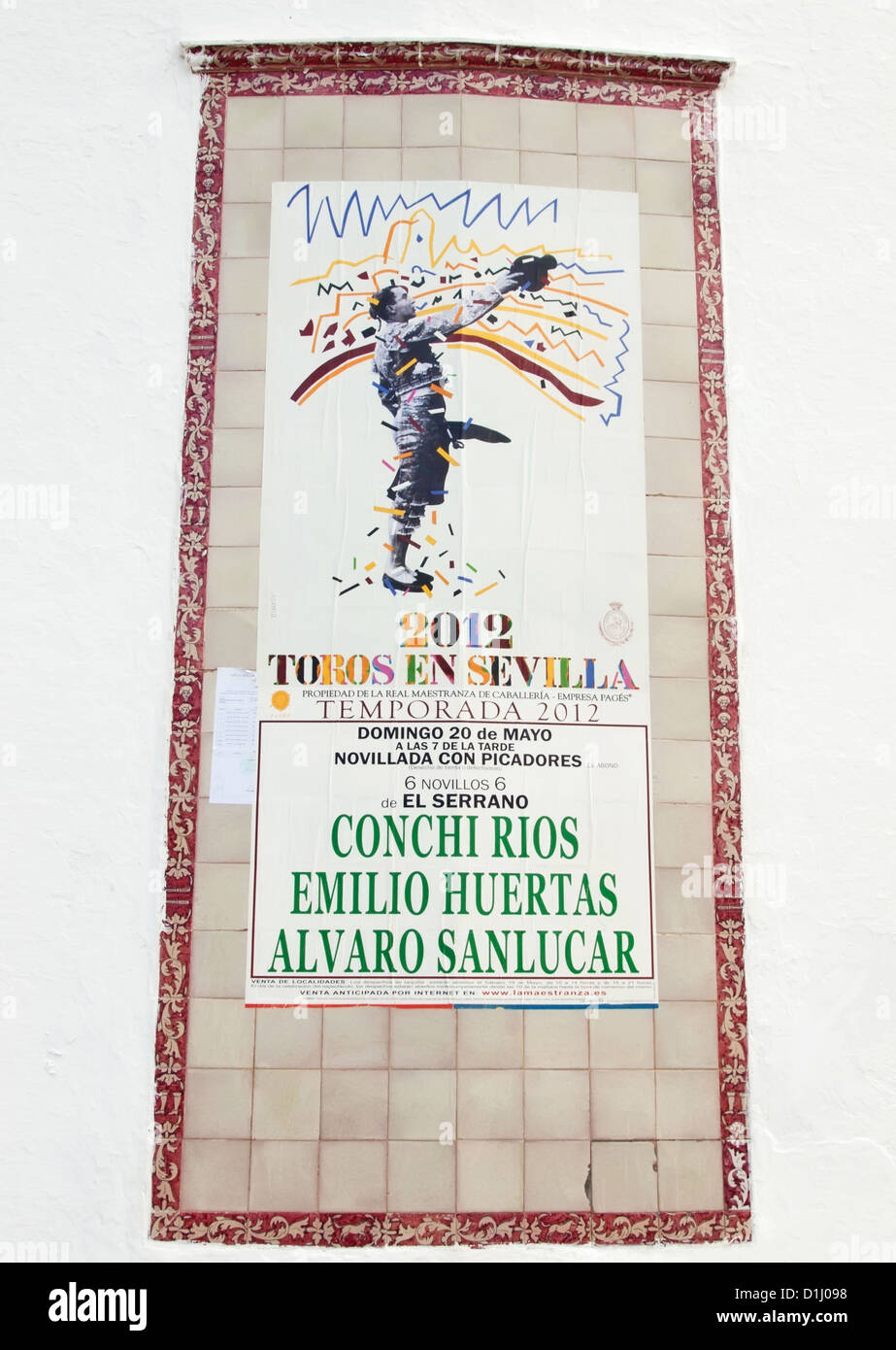 Spain poster festival hi-res stock photography and images - Alamy