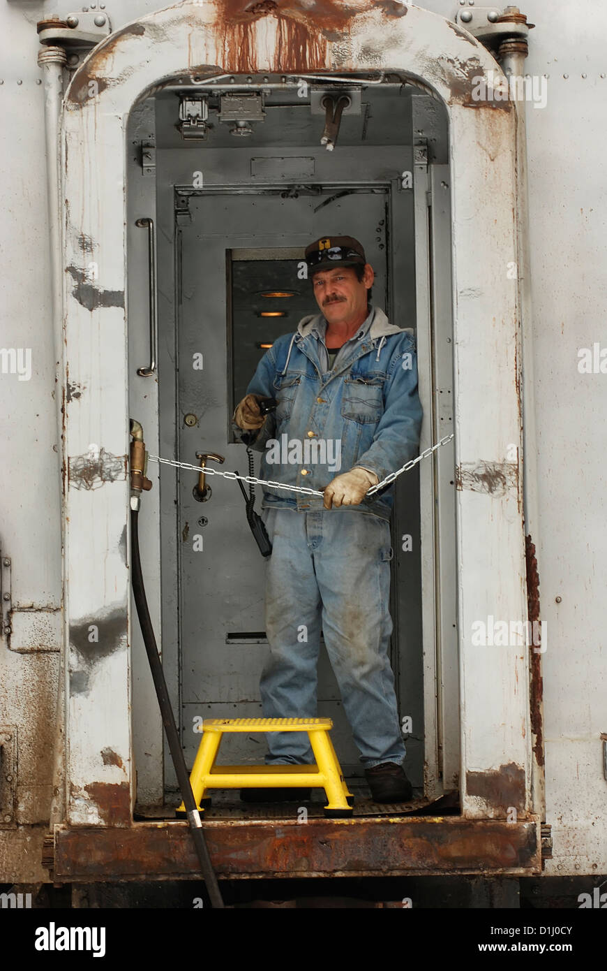 Railroad brakeman hi-res stock photography and images - Alamy
