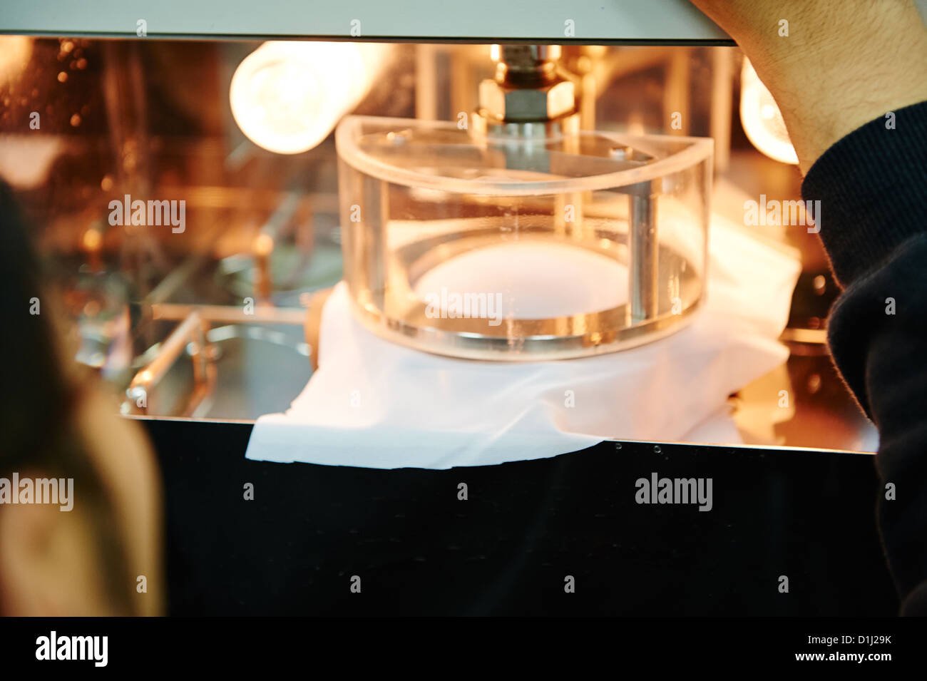 Fabric testing machine hi-res stock photography and images - Alamy