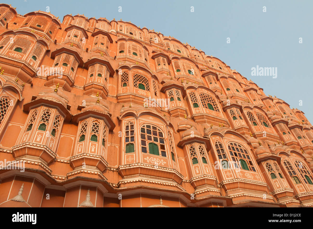 hawa mahal, landmark of pink city jaipur in india photo Stock Photo - Alamy