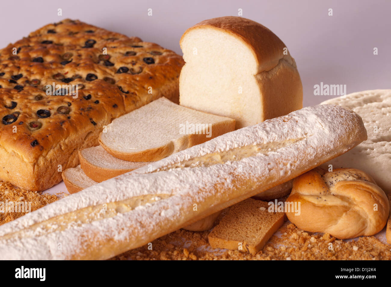 Fresh Home made Indian bread Stock Photo - Alamy