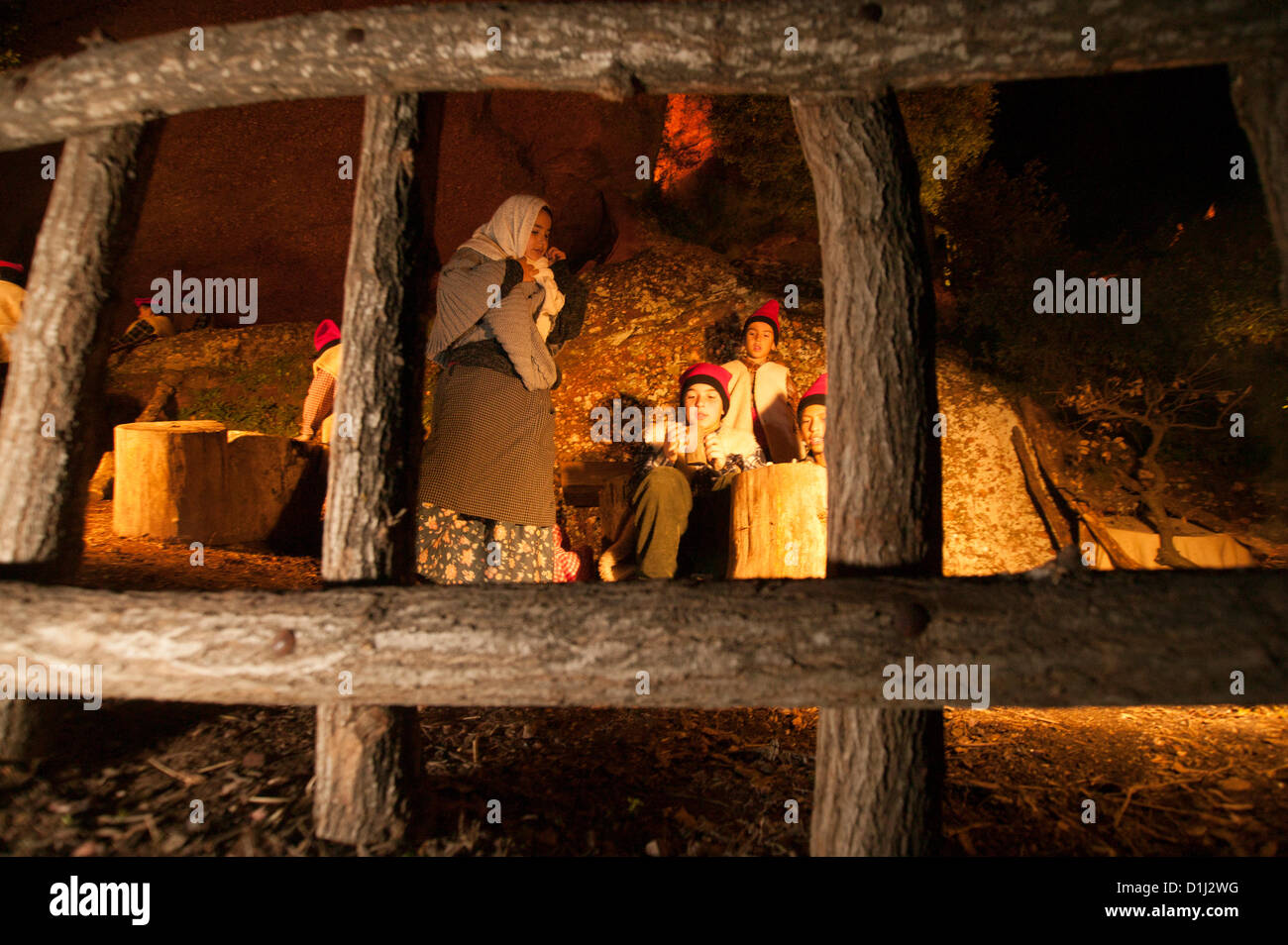 November 23rd, Corbera, Spain. 50th anniversary of Nativity performance ...