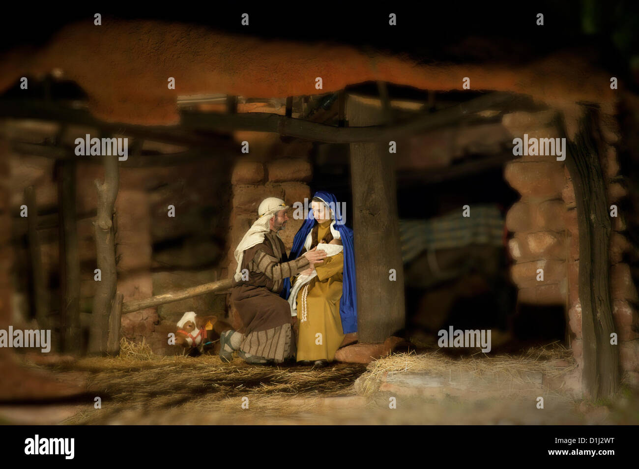 November 23rd, Corbera, Spain. 50th anniversary of Nativity performance ...