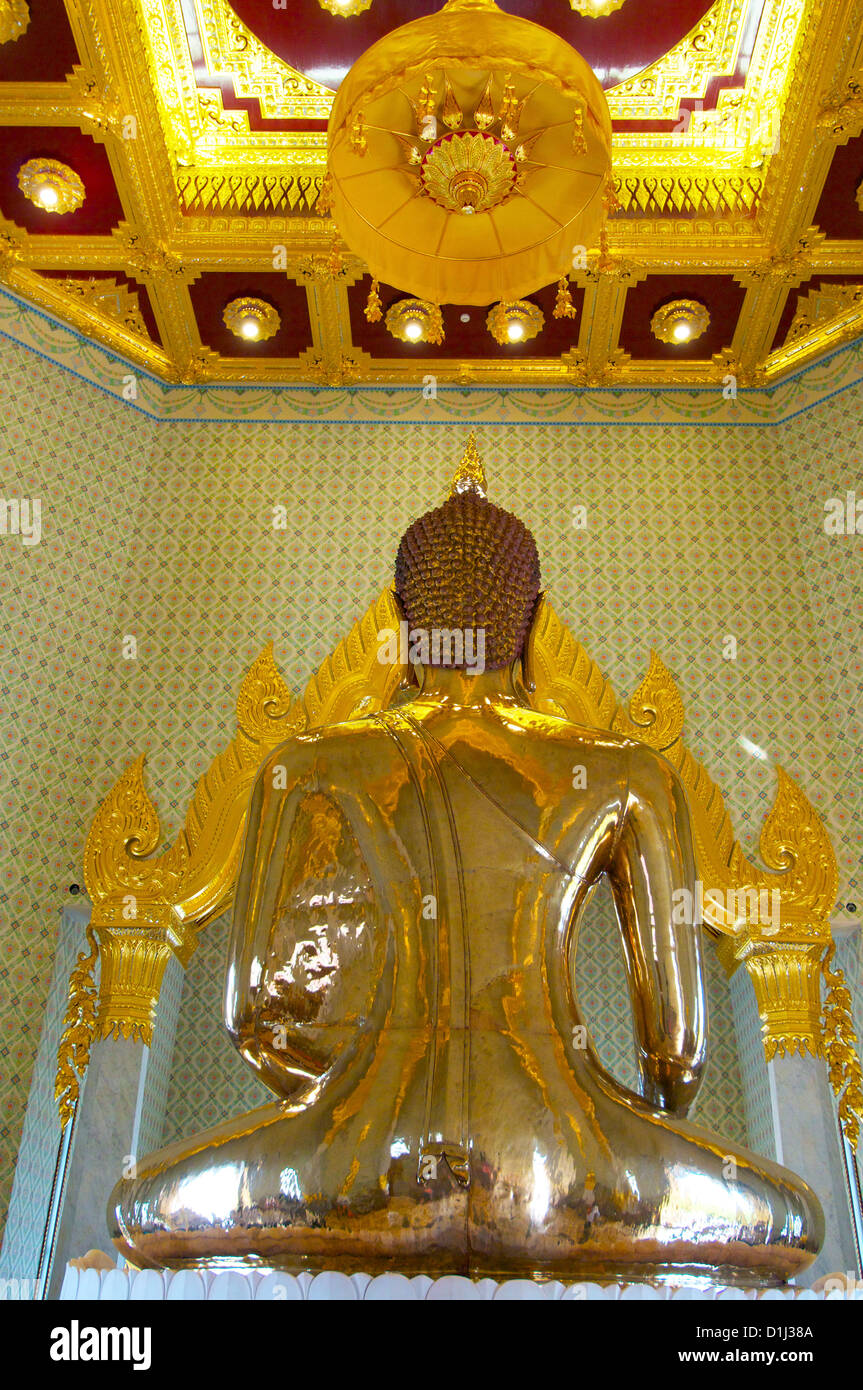 Golden Buddha, Wat Traimit, Chinatown Bangkok Thailand Stock Photo - Alamy