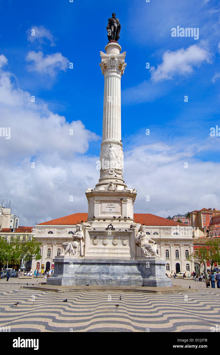 Lisbon, Dos Restauradores Square, Praça dos restauradores, Baixa ...