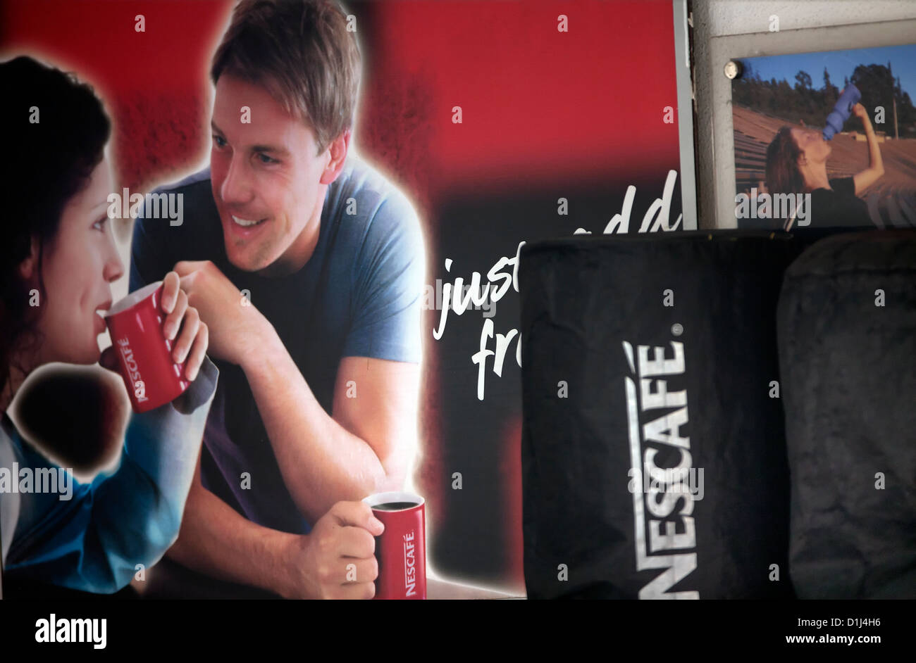 Nescafe poster hi-res stock photography and images - Alamy