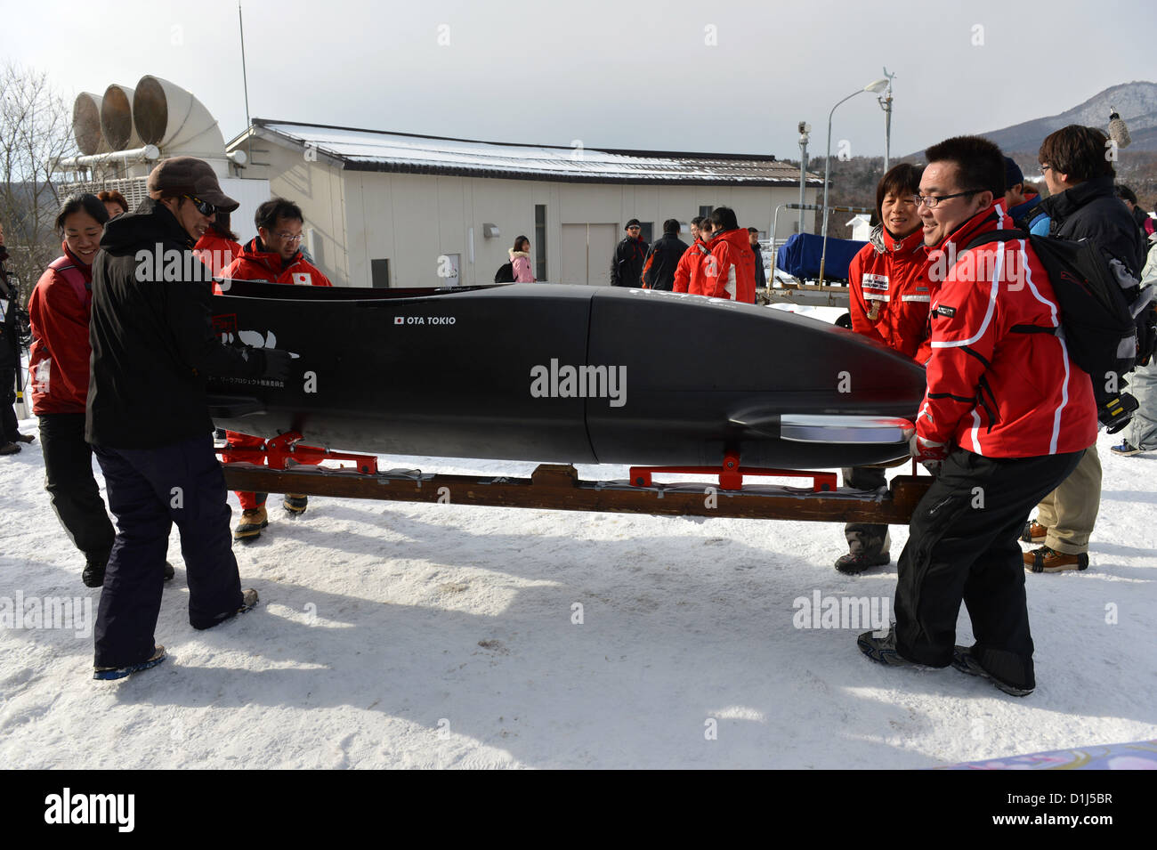 Nagano bobsleigh luge park hi-res stock photography and images - Alamy