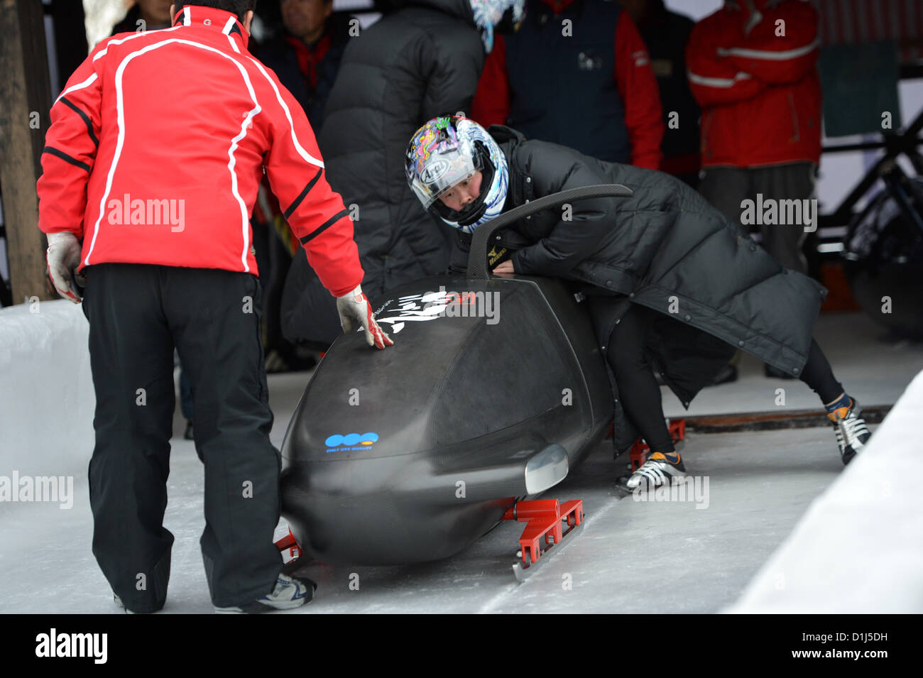 Misuzu Yoshimura (JPN), DECEMBER 23, 2012 - Bobsleigh : All Japan ...