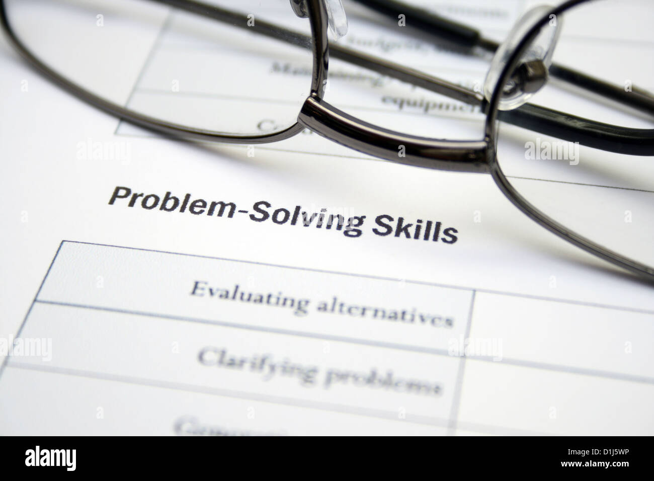 Problem solving skills hi-res stock photography and images - Alamy