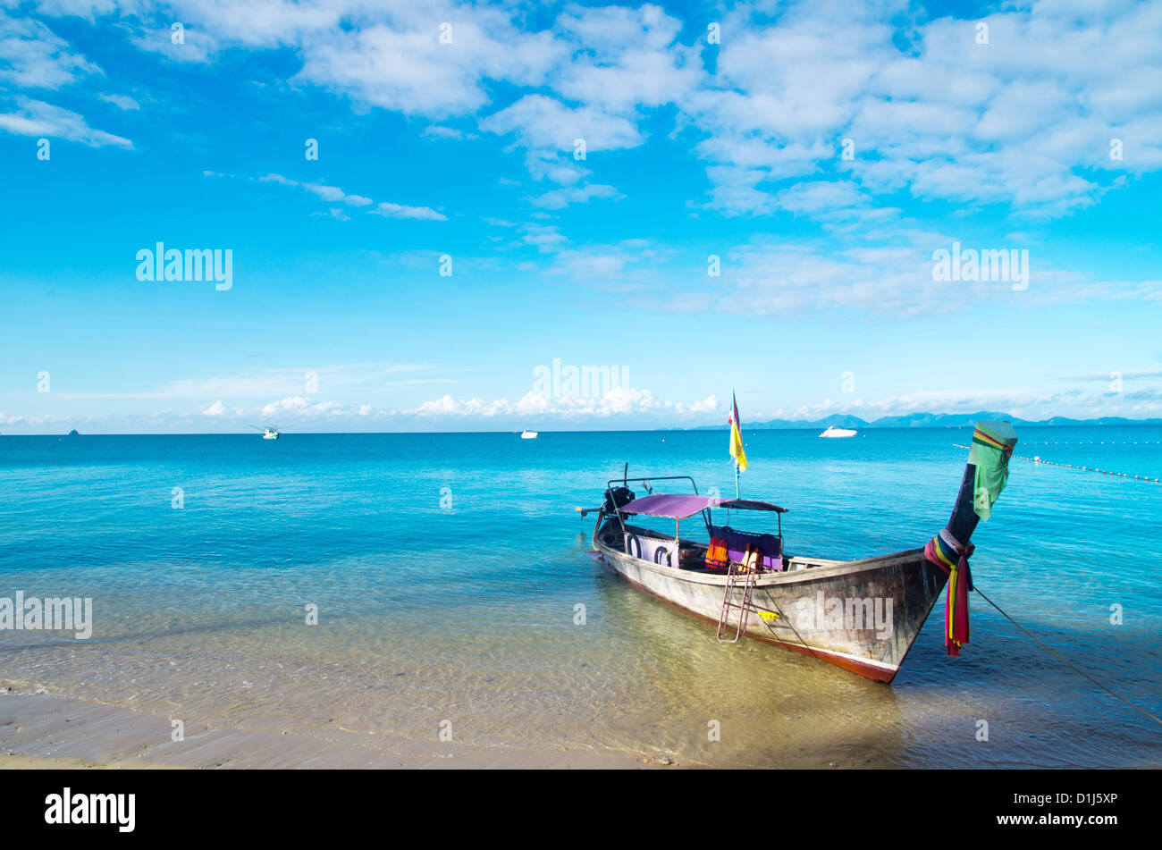 boats and islands in andaman sea Thailand Stock Photo - Alamy