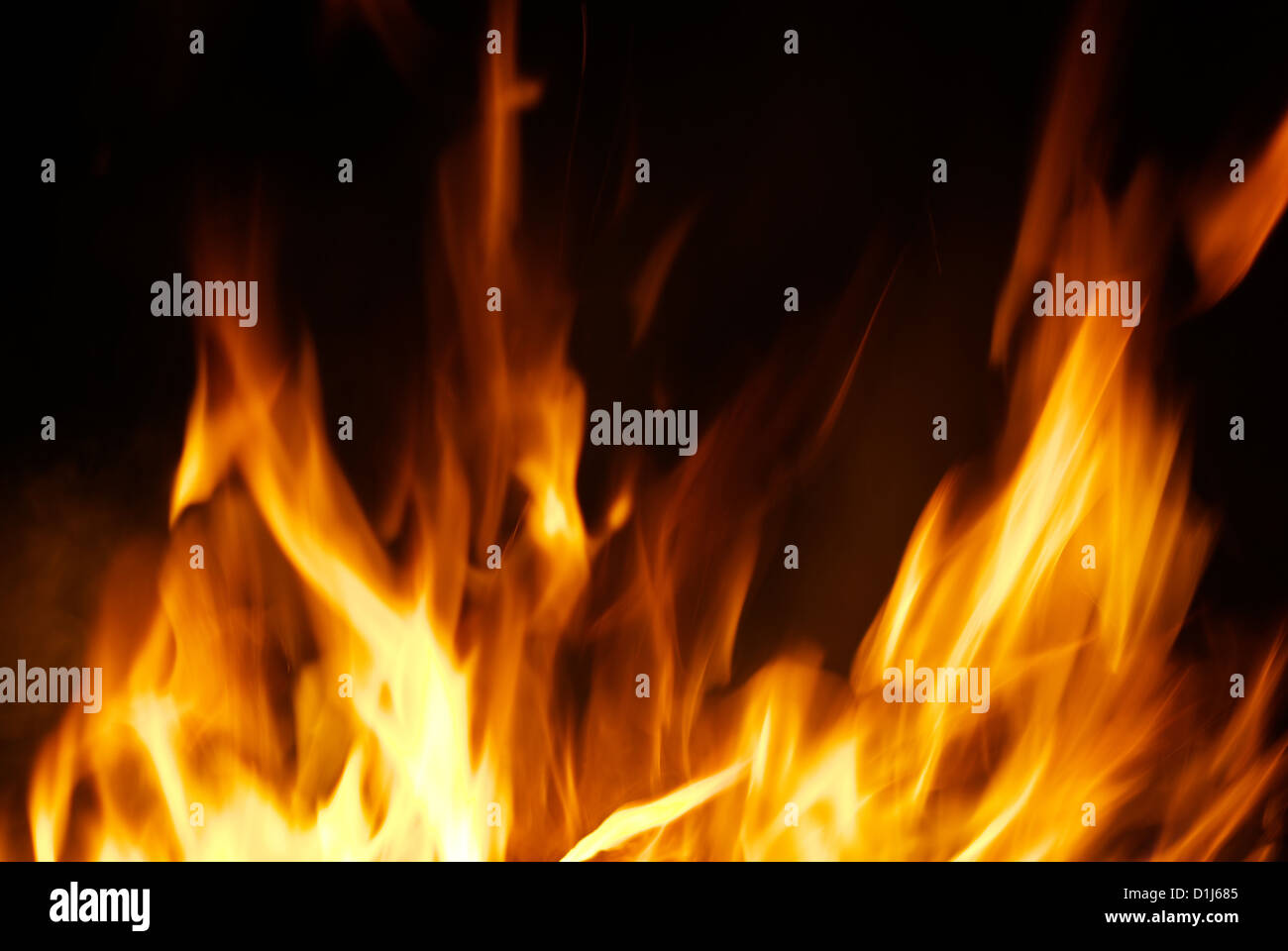 A nice fire in a fire place Stock Photo - Alamy