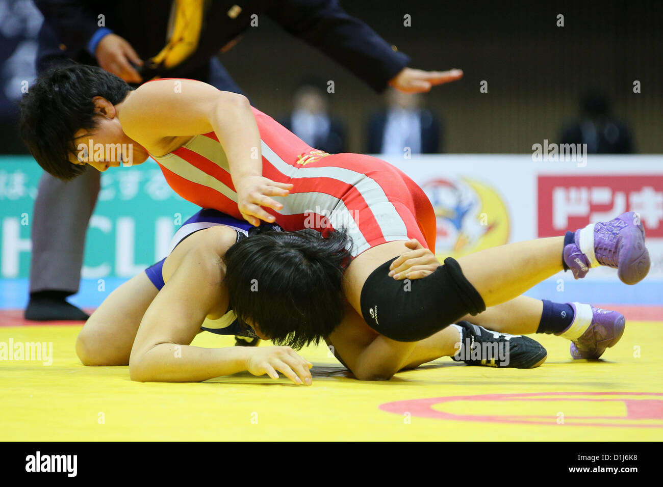 Kayoko Kudo, December 22, 2012 - Wrestling : All Japan Wrestling ...