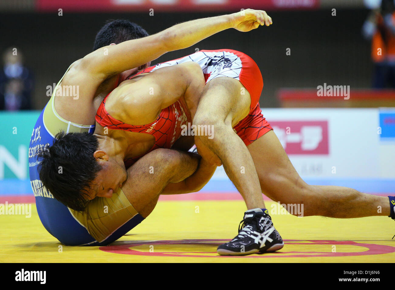 Shogo Maeda, December 22, 2012 - Wrestling : All Japan Wrestling Championship, Men's free Style ...