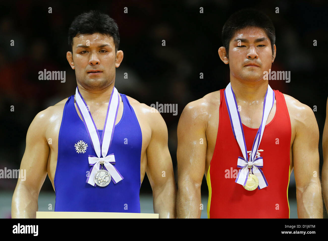 (L to R) Noritomo Eto, Tomohiro Inoue, December 23, 2012 - Wrestling : All Japan Wrestling ...