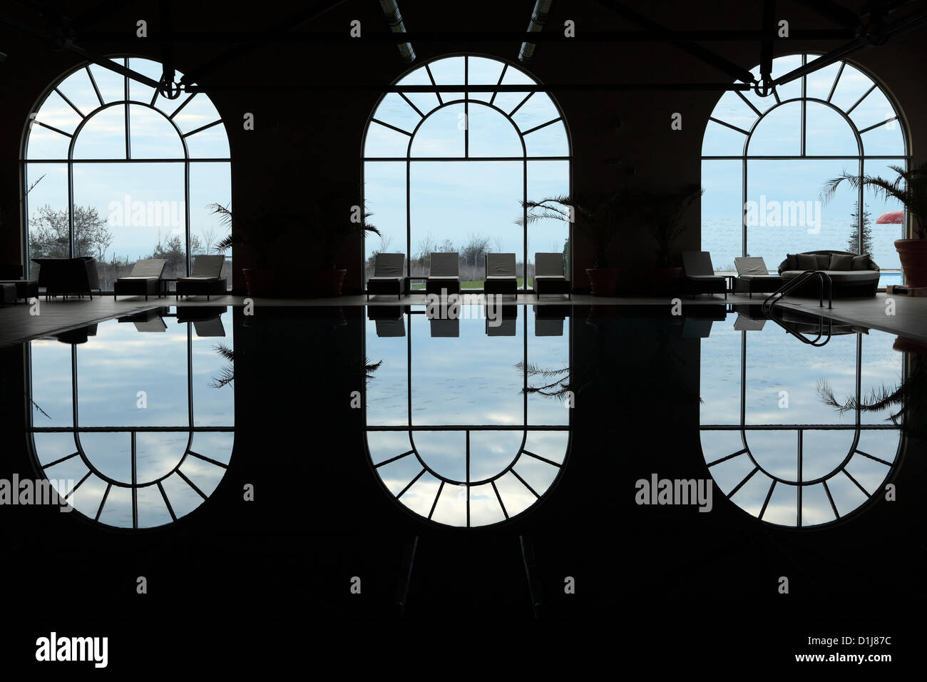 Swimming pool at the Lighthouse Golf and Spa Resort at Balchik ...
