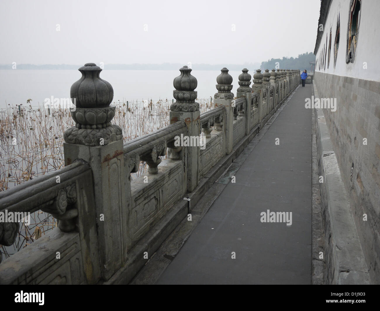 long stone walkway Stock Photo - Alamy