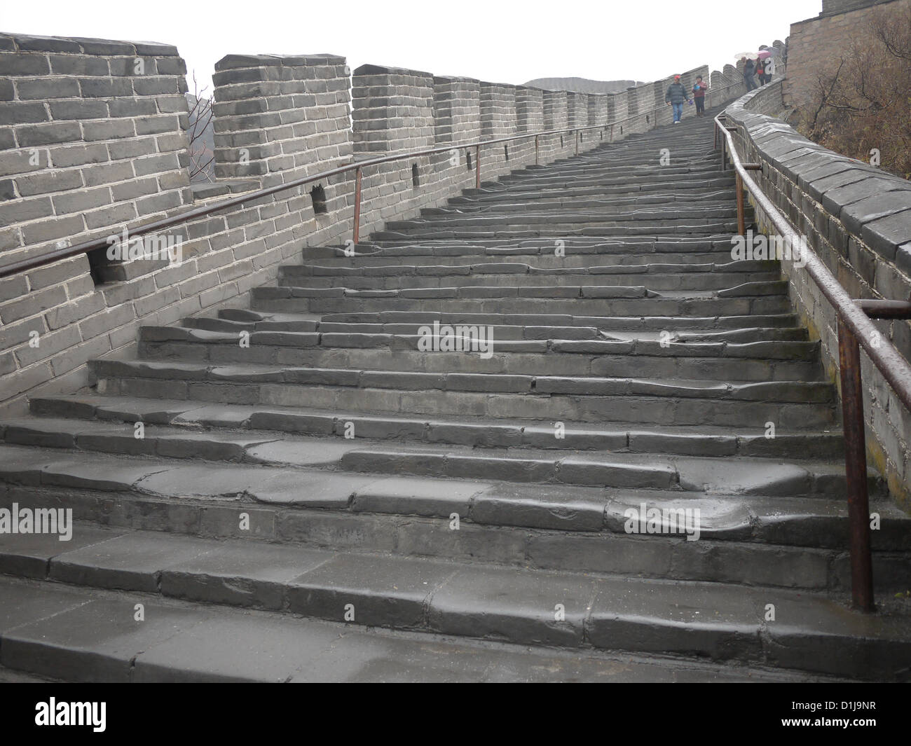 great wall steps steep stairs Stock Photo - Alamy