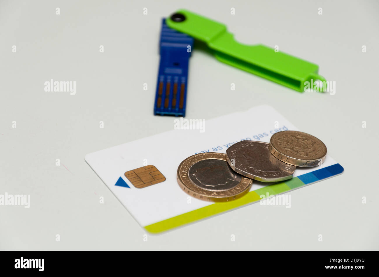 Energy meter prepayment key hi-res stock photography and images - Alamy