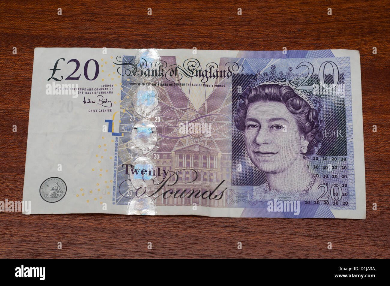 20 pound note hi-res stock photography and images - Alamy