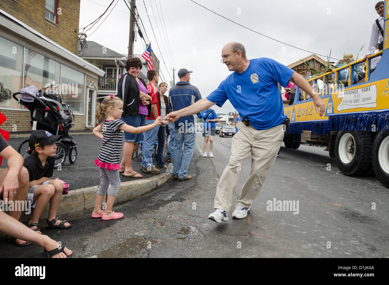 Acadian Festival Parade, Madawaska, Maine, United States of America ...