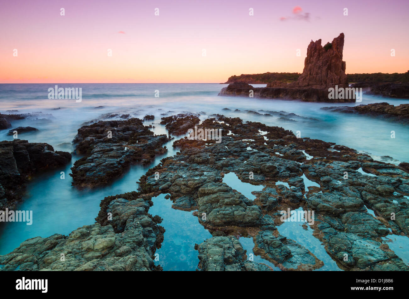 Cathedral Rock, Kiama, Australia Stock Photo - Alamy