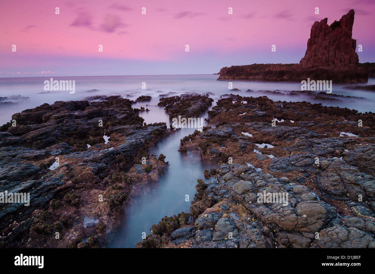 Cathedral Rock, Kiama, Australia Stock Photo - Alamy