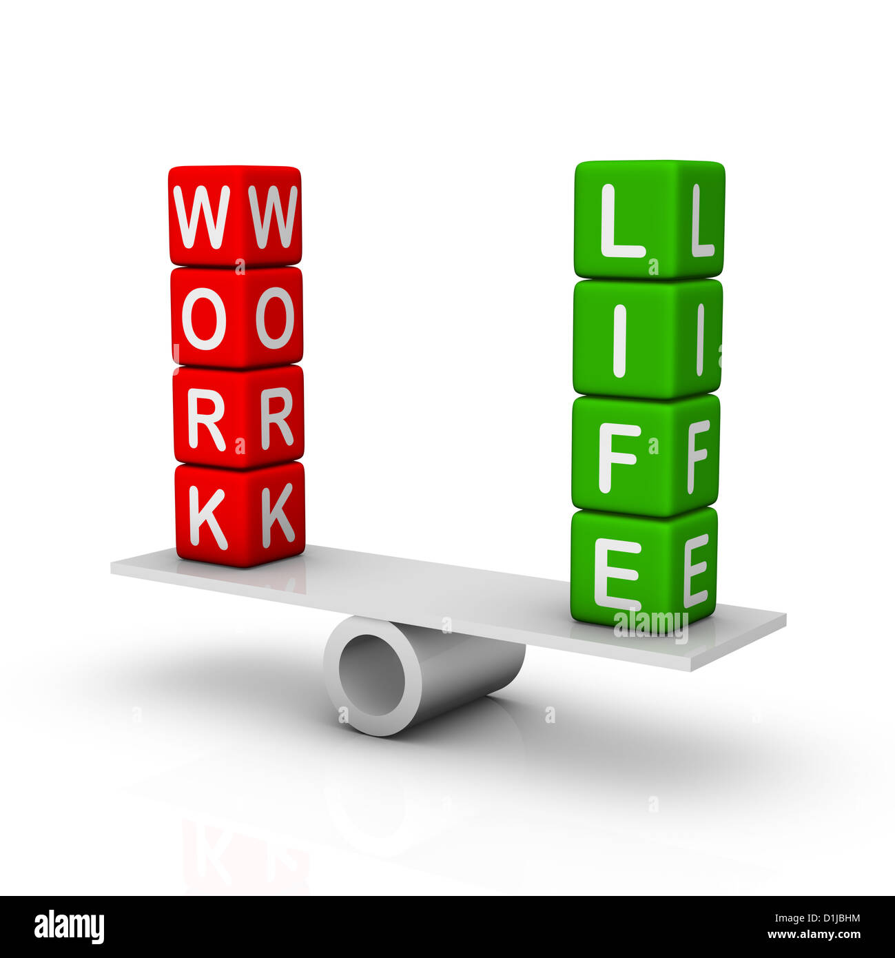Work and Life Balance Stock Photo - Alamy